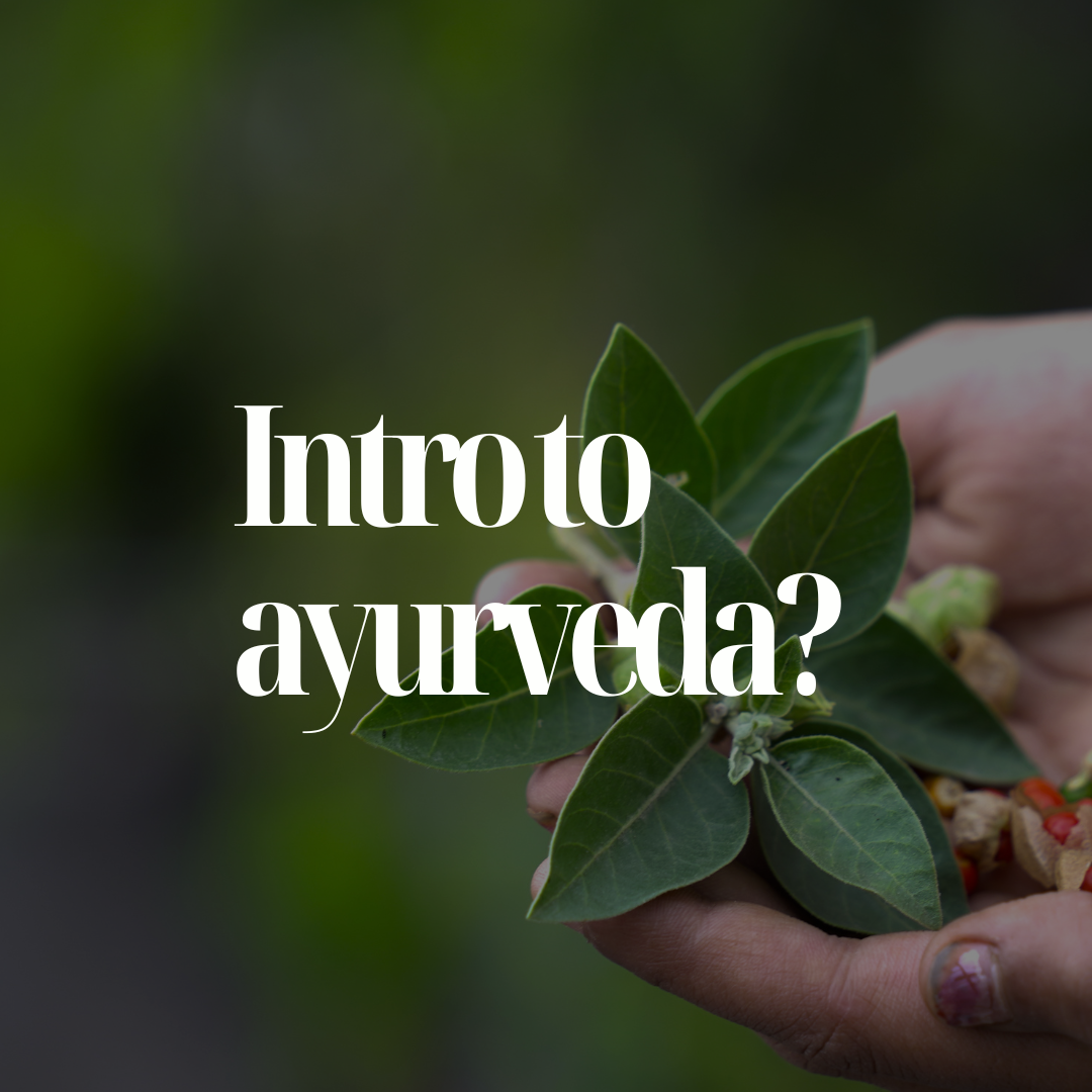 Intro to ayurveda? – ByErim